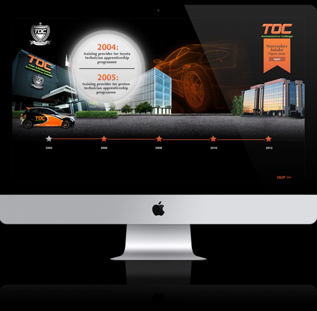TOC – The Automotive College – Bleed Design