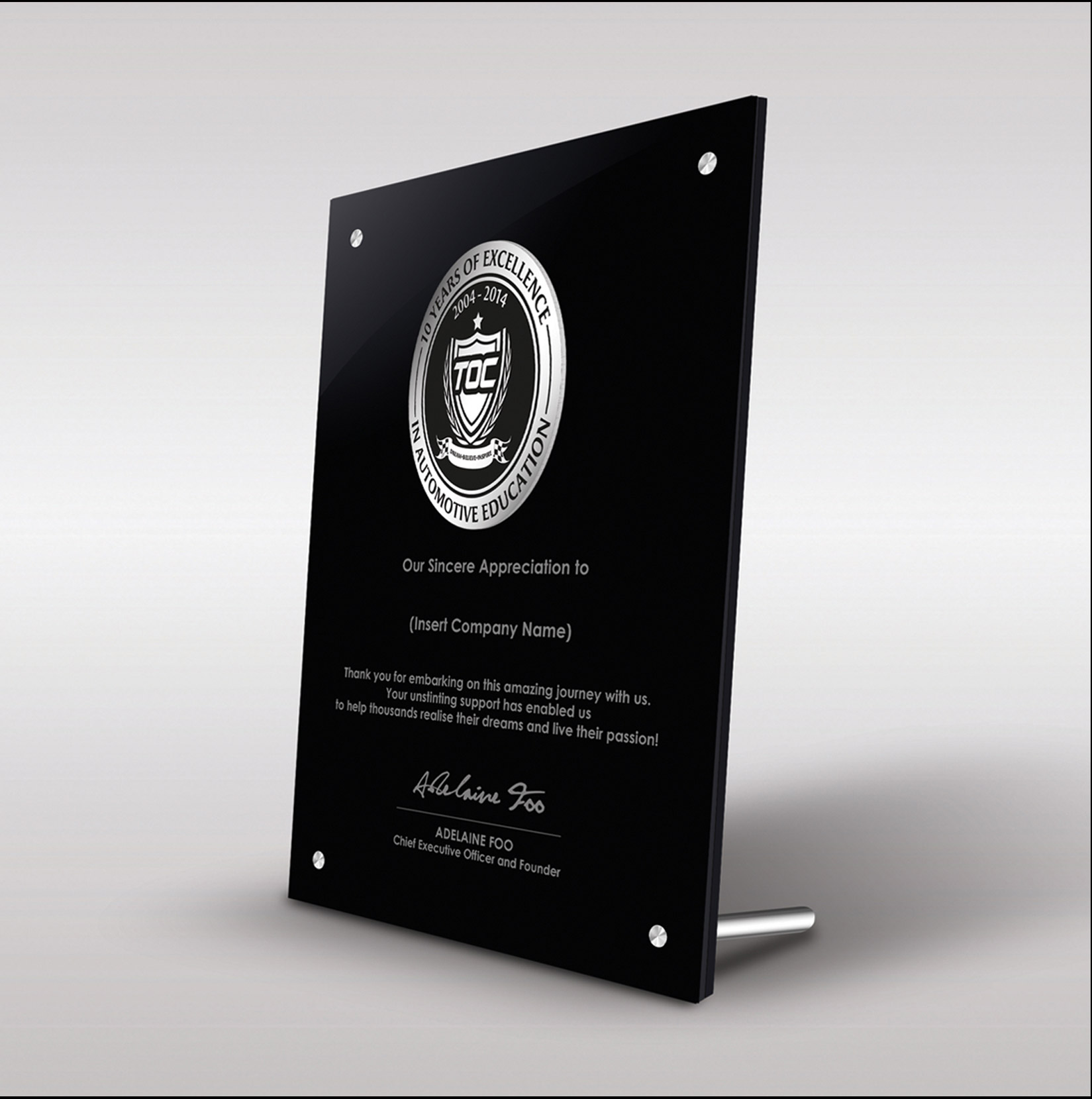 TOC – The Automotive College – Bleed Design